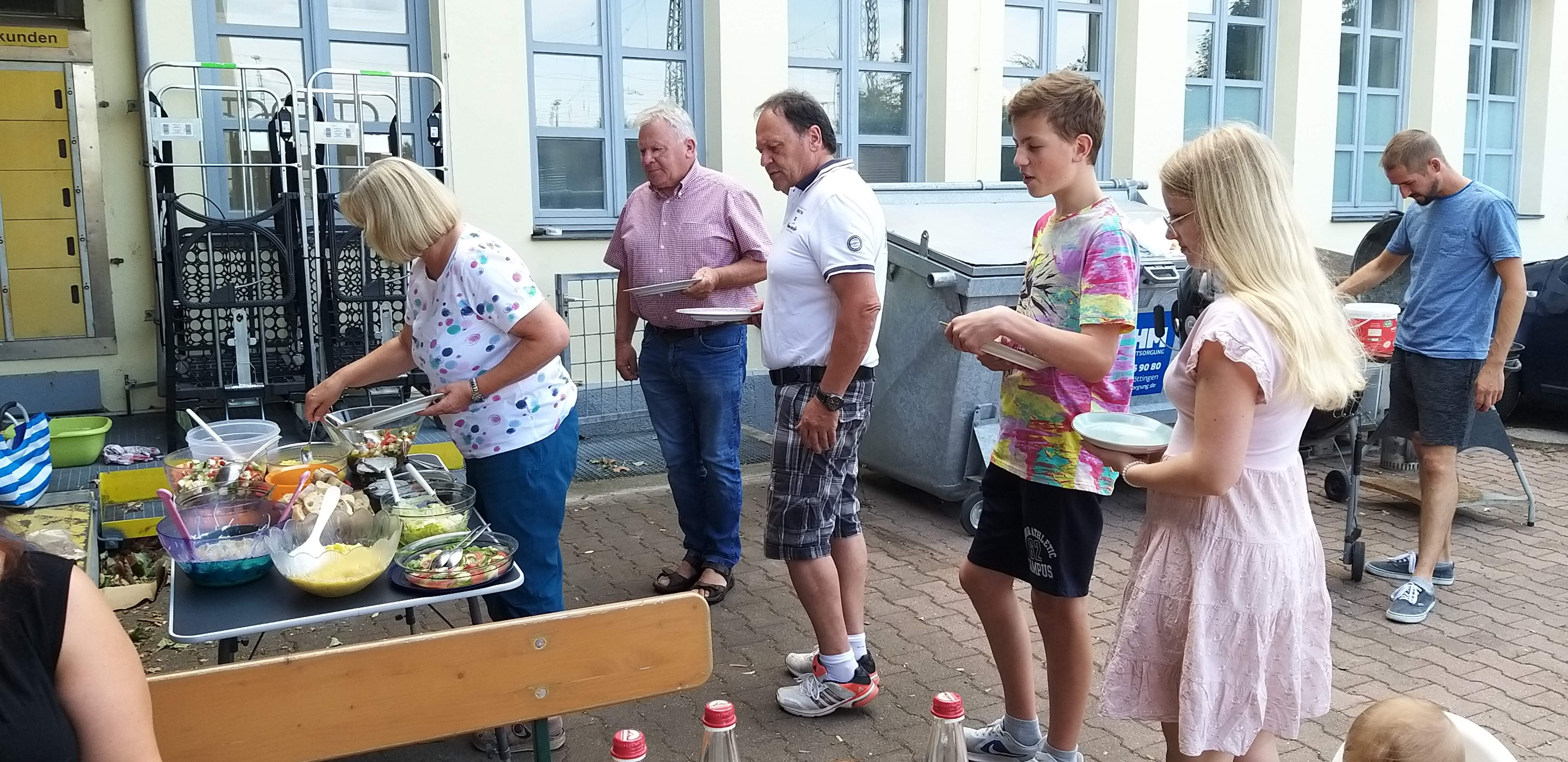 bei den Krippenfreunden-Nördlingen - Grillfest 2022